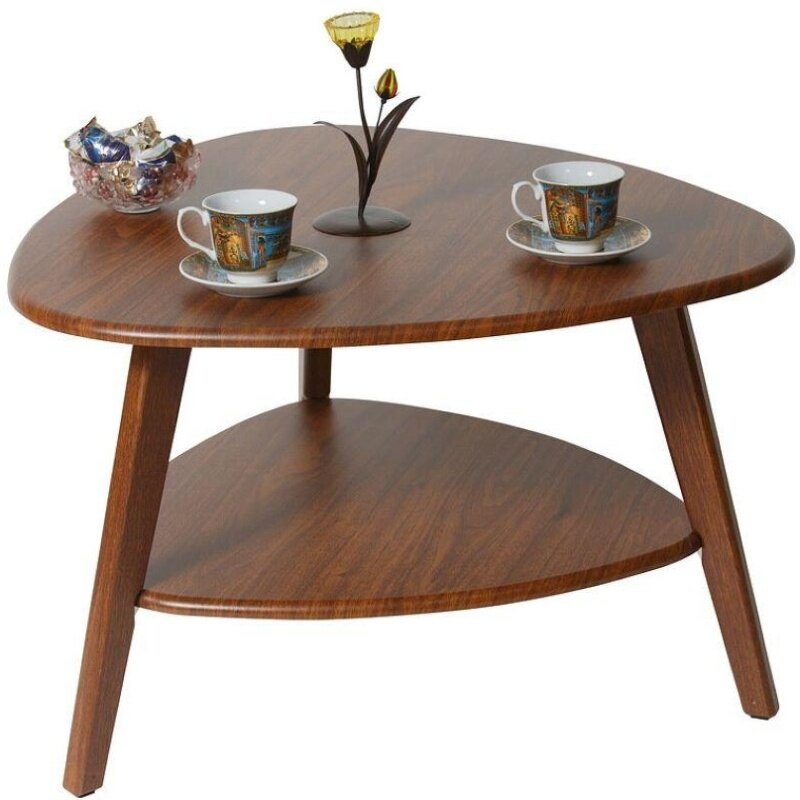 Стол журнальный КНР KF Бруклин орех, 780x770x500 мм (604315)