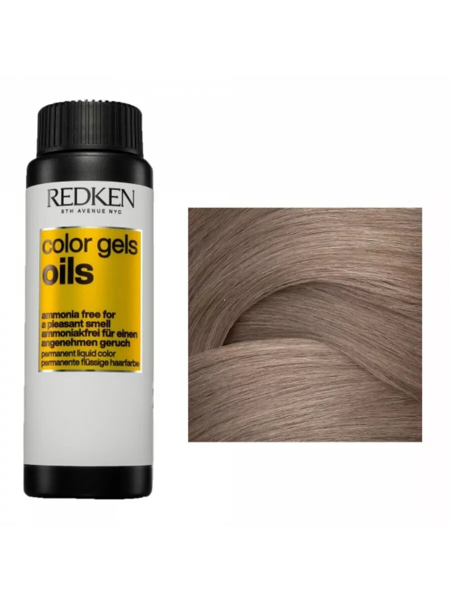 Redken Color Gels Oils - Жидкая стойкая краска для волос без аммиака 10AV 60 мл