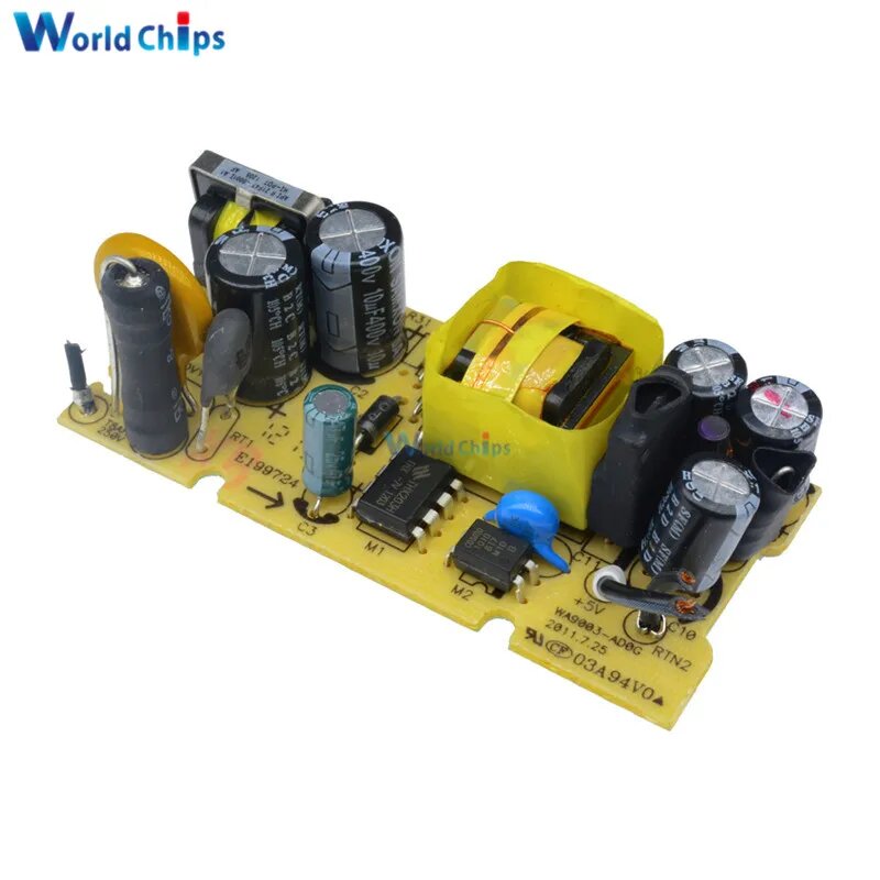 AC-DC 5V 2A 2000mA коммутационный модуль питания для замены/ремонта светодиодный модуль платы питания 100-240V до 5V