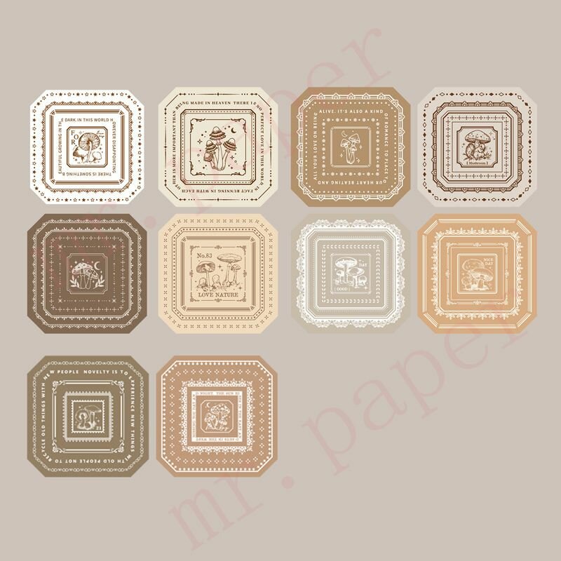 Бумага для скрапбукинга Mr.Paper, набор 20 листов ретро тематика, декоративная бумага для открыток, блокнотов и фотоальбомов винтажные узоры для творческих проектов