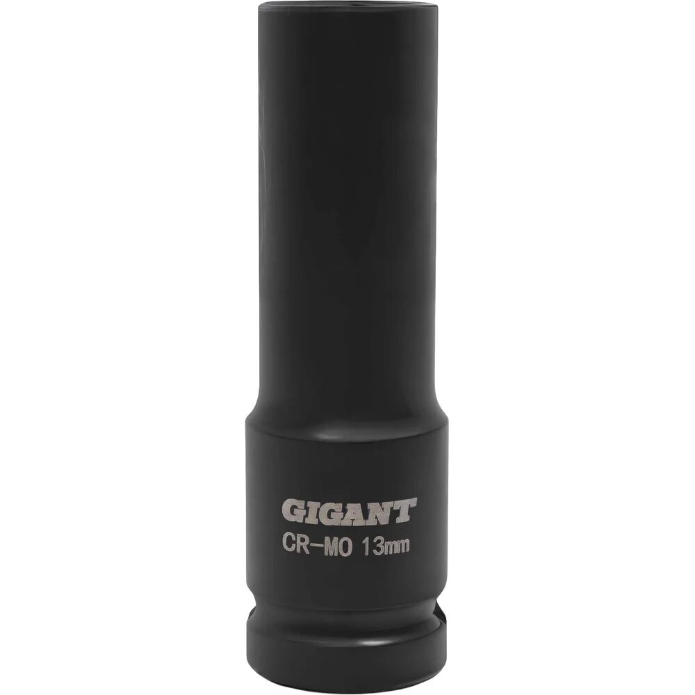 Головка ударная 6-ти гранная удлиненная 13 мм; 1/2"DR Gigant G-12-13Li для подачи сжатого воздуха
