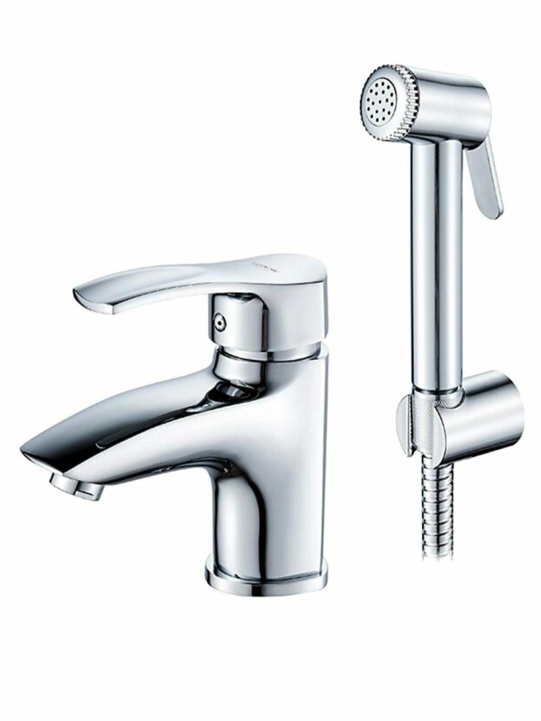 Смеситель для раковины (умывальника) с гигиеническим душем L1264