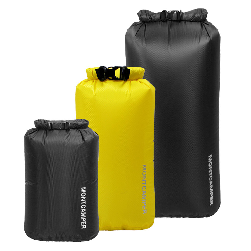 Водонепроницаемые мешки-сумки (3 шт.) — легкие сумки для хранения вещей, подходящие для кемпинга, лодочных прогулок, походов и рафтинга.