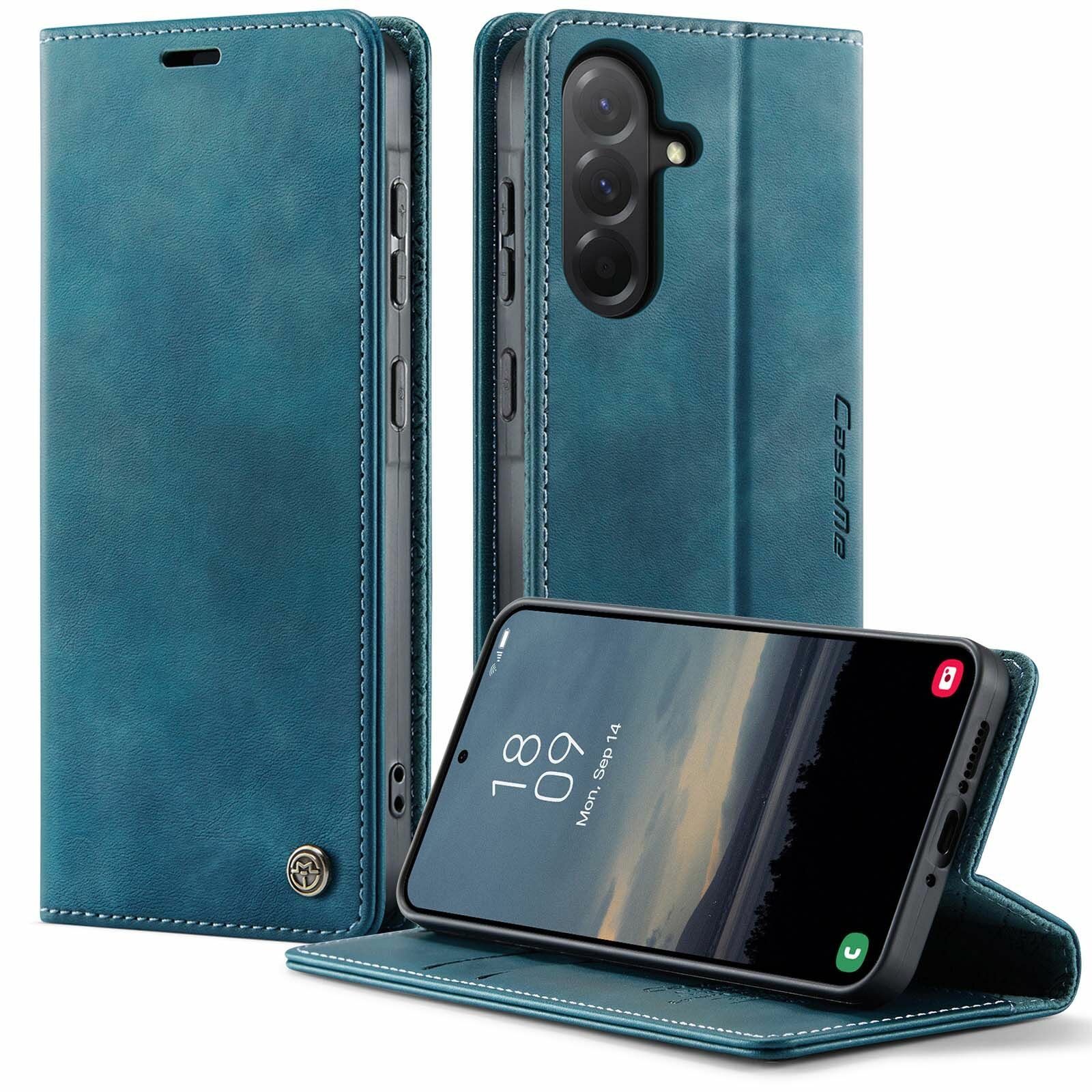 CaseMe Чехол Книжка Для Samsung Galaxy A36 5G ( Самсунг А36 5G) , Роскошная Кожаный