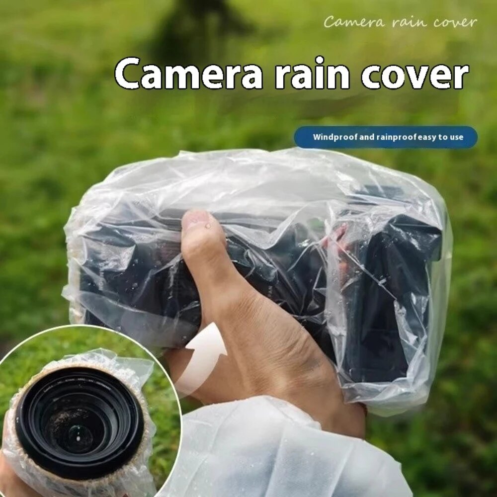 Комплект из 4 дождевиков для камер Canon Nikon Fujifilm Sony Olympus Panasonic Pentax