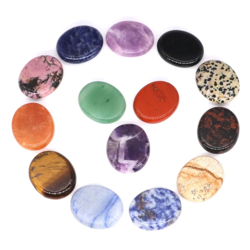 Камень для массажа Аметист Кристалл Фиолетовый, 1 PC, Random Stones