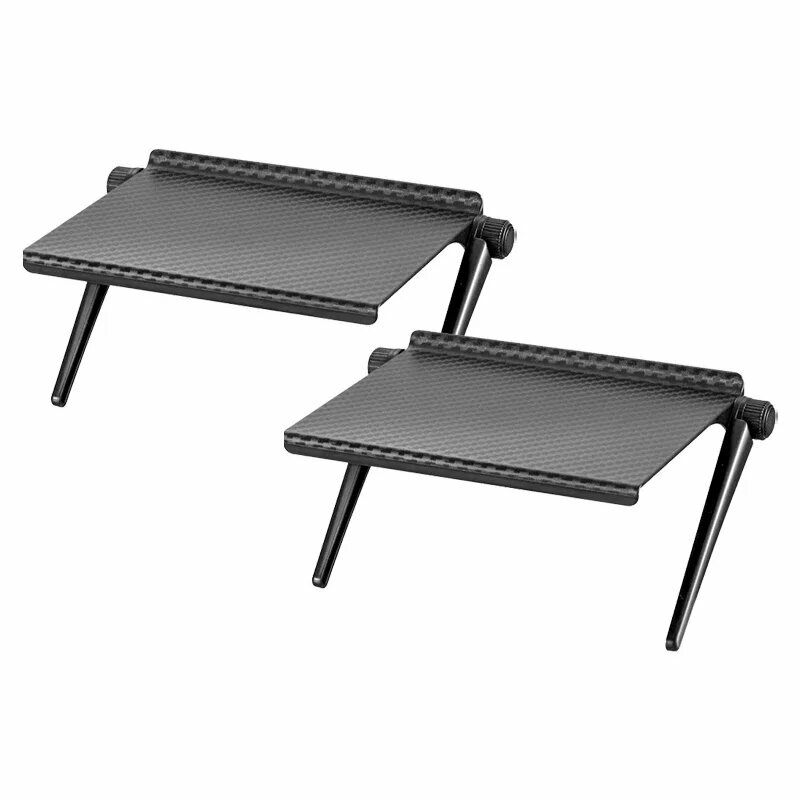 Подставка для телевизора черная 16.4x11 см (2 шт)