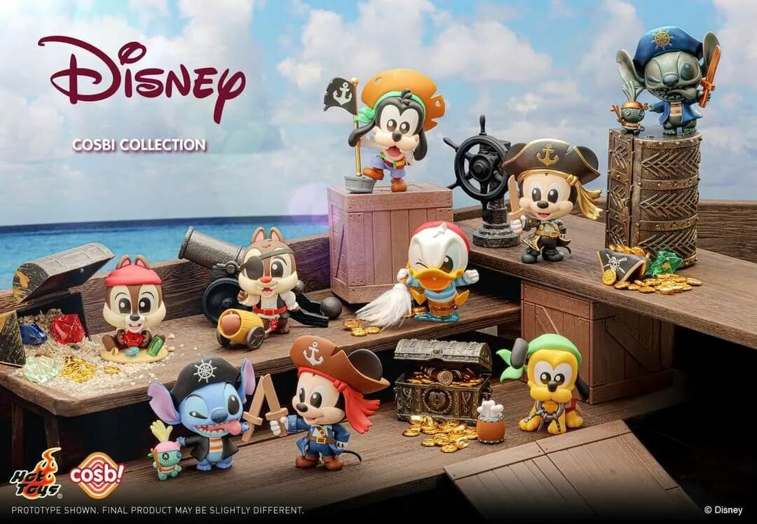 Фигурка Hot Toys Disney Pirate Cosbi Collection cbx190 1 штука, случайная