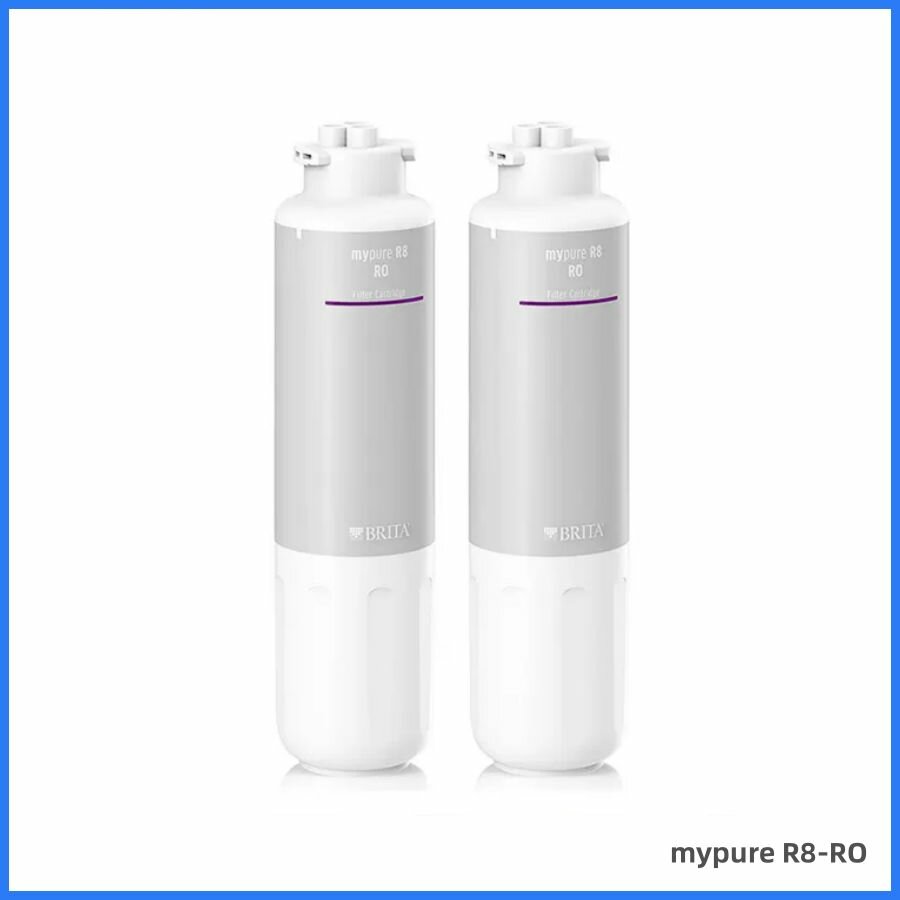 BRITA mypure R8-RO фильтр под мойку для очистки воды; защищает от накипи; быстросъемный