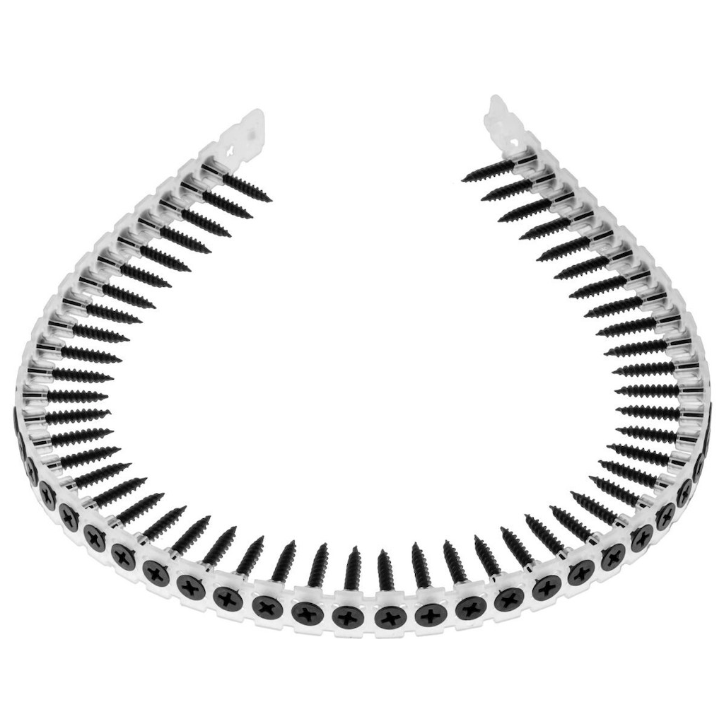 Саморезы для гипсокартона в ленте 3.5х35 мм для монтажа ГКЛ к металлу 1000 штук STARFIX (SM-95035-1000)