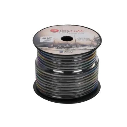 Кабель акустический на катушке Feby Cable FC225BK-100 100.0m