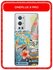 Чехол на OnePlus 9 Pro / ВанПлас 9 Про с принтом "Summer collage", прозрачный