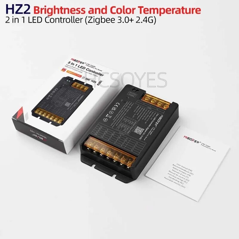 Miboxer RGB-контроллер HZ2/HZ5 для светодиодной ленты Zigbee 3.0+2.4G HZ2 controller