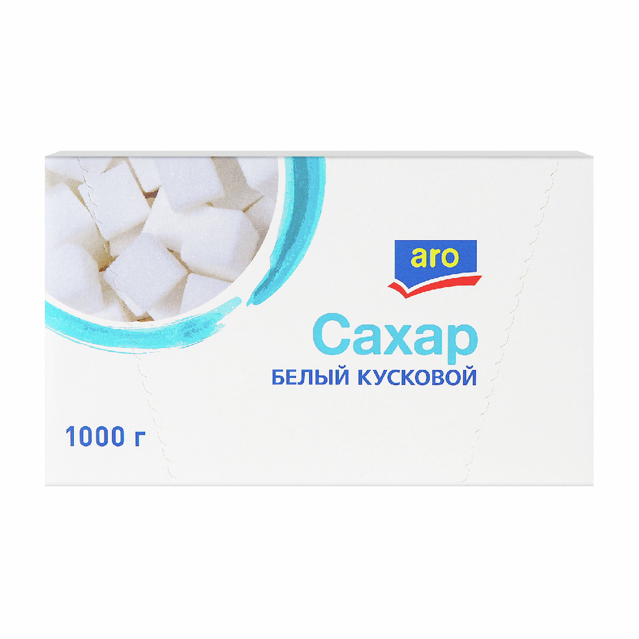 Aro Сахар белый кусковой, 1кг x 3 упаковки