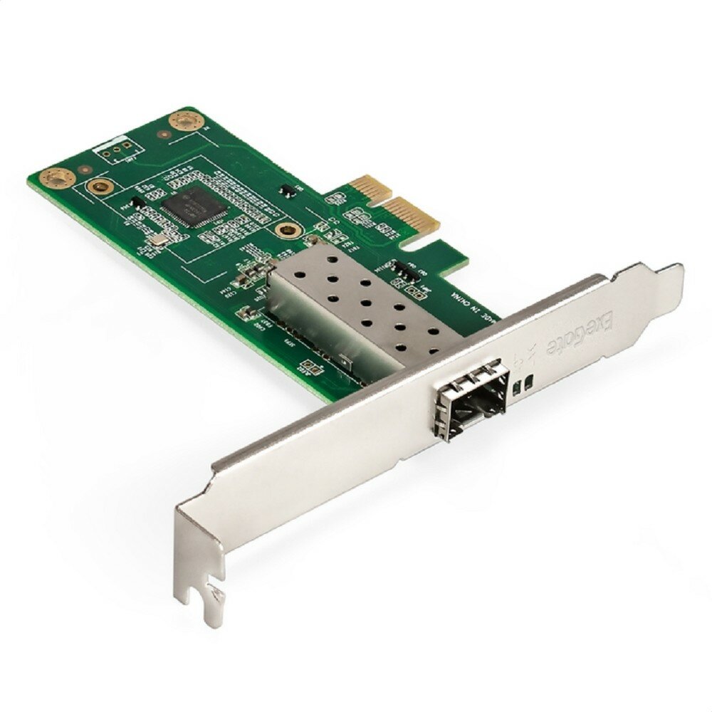 Сетевая карта Exegate EXE-i210-F1 ( EX296228RUS) DVI-D, PCI-E, SFP, Нет 1000 Мбит/с (GE)