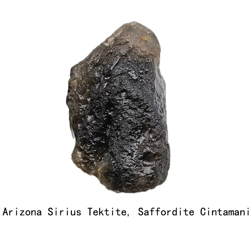 Натуральный тетрадный метеорит Arizona Sirius, Saffordite Cintamani 2-8 gram (1 Piece)