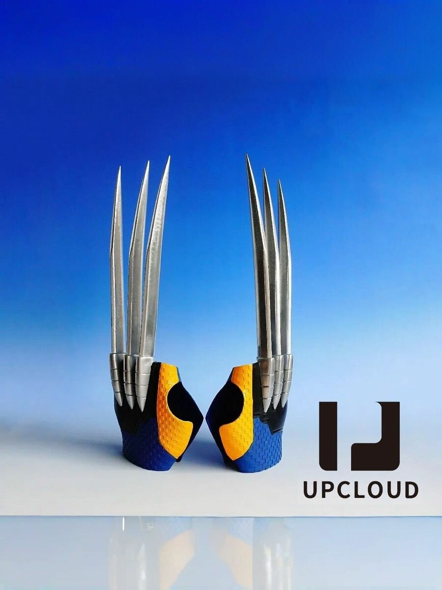 Дэдпул и Росомаха/Реквизит для косплея в фильме/UPCLOUD+за 1 пару когтей Кинг-Конга случайным образом получают 2 маленьких Дэдпула