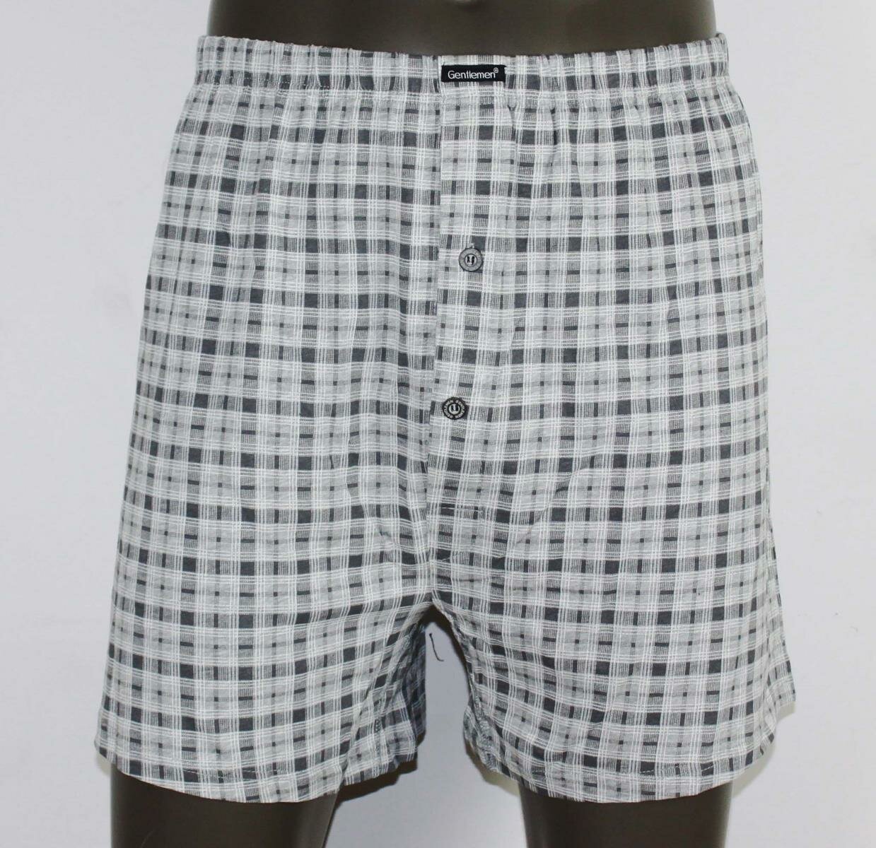 Трусы Клетчатая мужская модель в классическом стиле