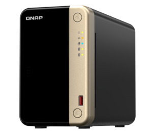 Сетевое хранилище данных QNAP SMB QNAP TS-264-8G NAS 2 HDD trays, 4-core Intel Celeron N5105/N5095 2.0-2.9 GHz, 8 GB DDR4 RAM , 2x2.5 Gigabit Ethernet , 2xUSB 3.2 Gen 2 (10Gbps), 2xUSB 2.0 port, 1xHDMI, 2xM.2 PCIe Gen 3 x1 slots