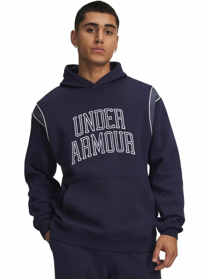 Худи спортивное UA Rival Fleece Nov Hoodie