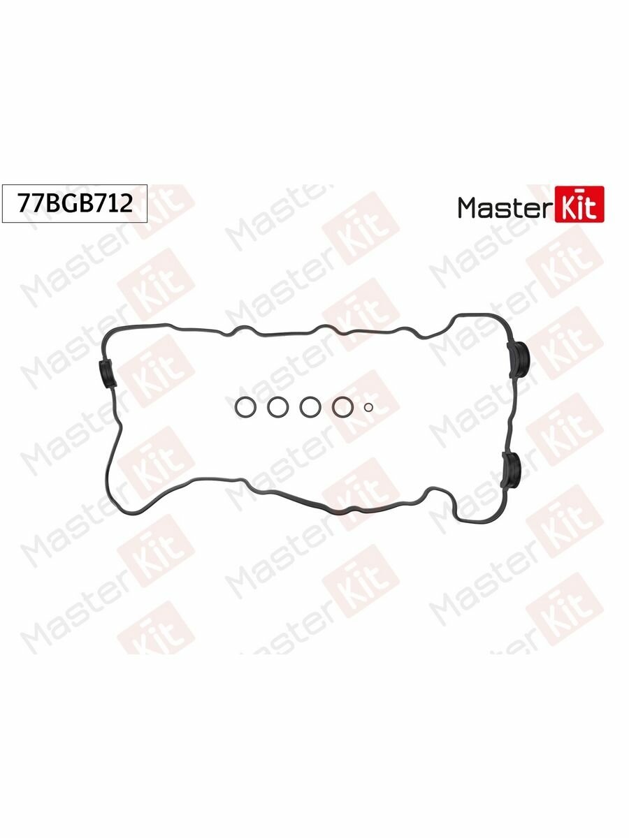 Прокладка клапанной крышки для а/м NISSAN Primera, Sunny / Ниссан Примера, Санни, MasterKit 77BGB712