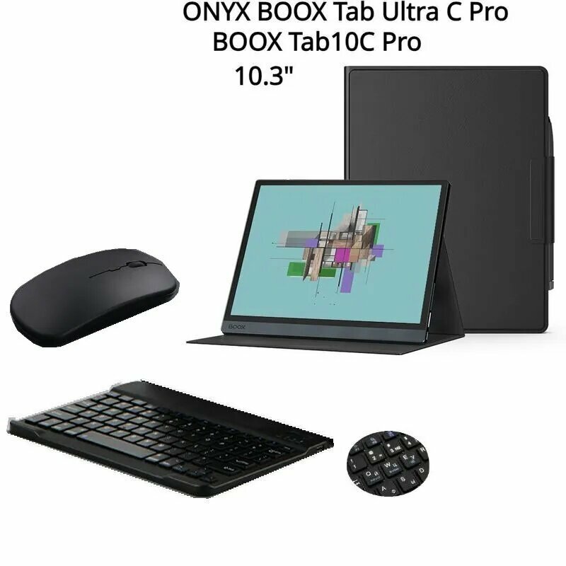 Защитный чехол + клавиатура ONYX BOOX Tab Ultra C Pro / BOOX Tab10C Pro Магнитный защитный чехол 10,3-дюймовая программа для чтения электронных книг с поддержкой сна