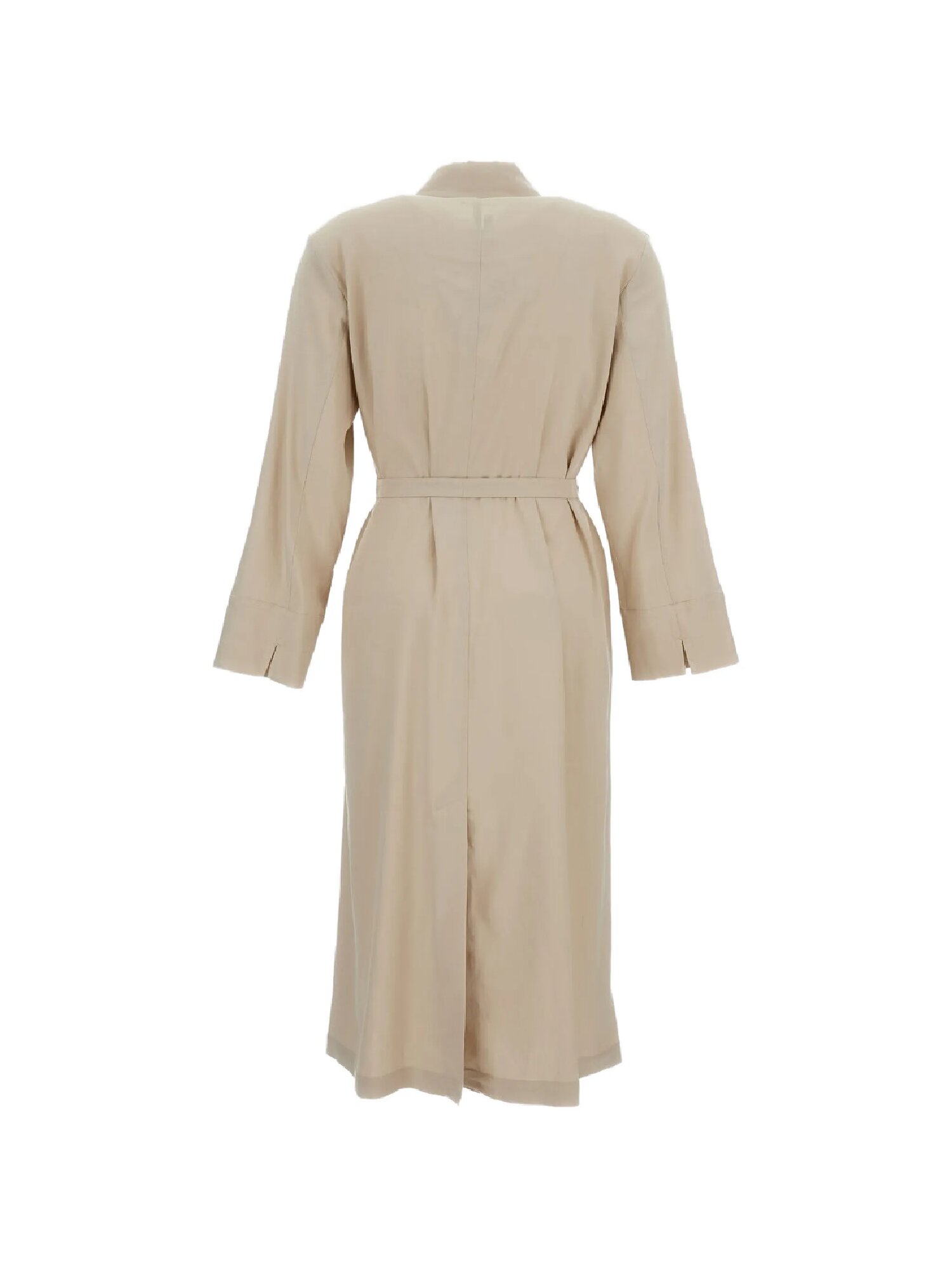 Платье Max Mara Belted button-down dress, размер 44, разноцветный — фото 1
