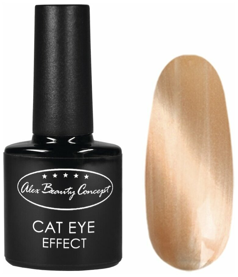 Alex Beauty Concept Гель-лак CAT EYE EFFECT GELLACK, 7.5 мл, цвет бежевый.