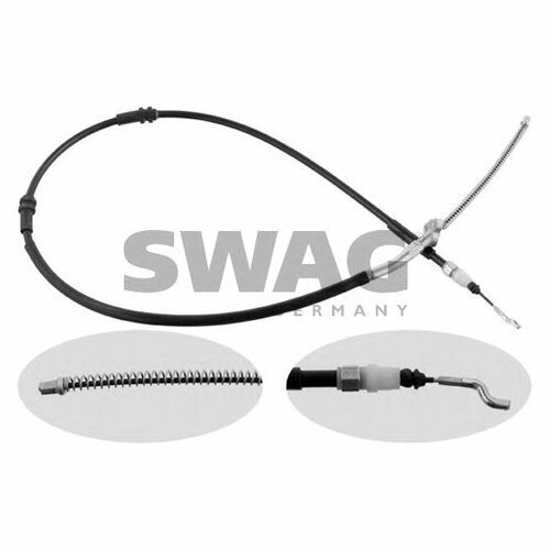 Тросик, cтояночный тормоз Swag 30 93 6712 для Volkswagen Amarok (2010-н. в.)