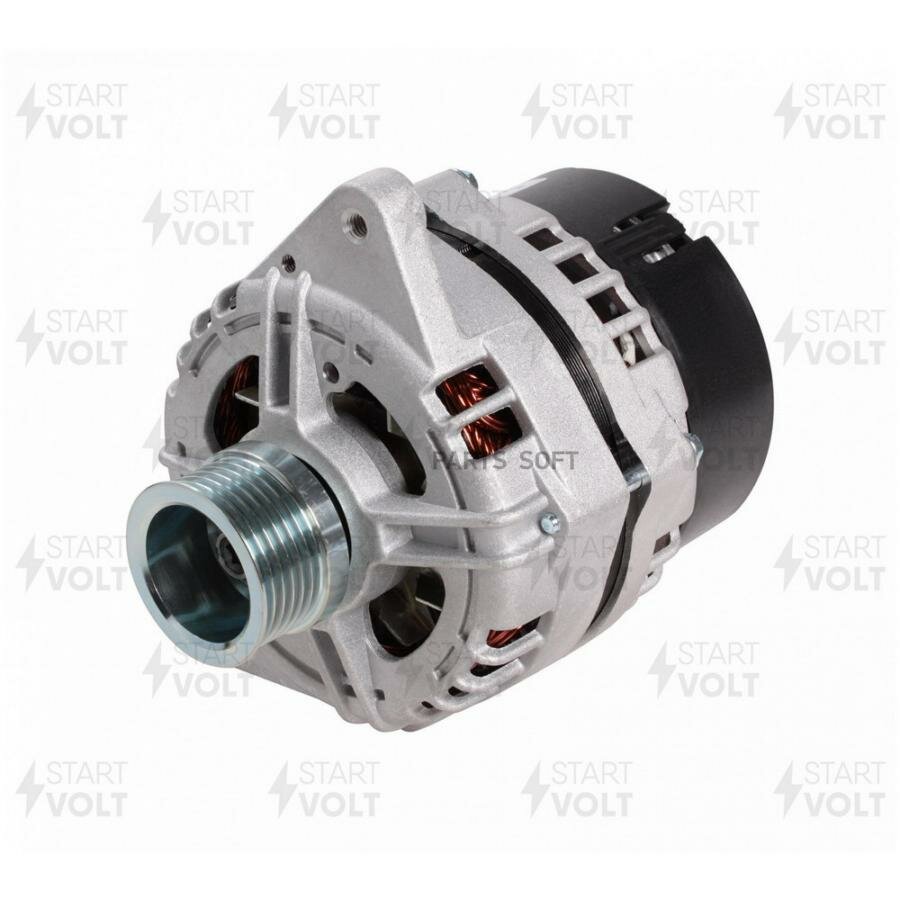 STARTVOLT LG-0327X Генератор для а/м Газель Бизнес c дв. УМЗ-4216/Evotech 2.7 (поликлиновой) 105A (LG 0327X) ()
