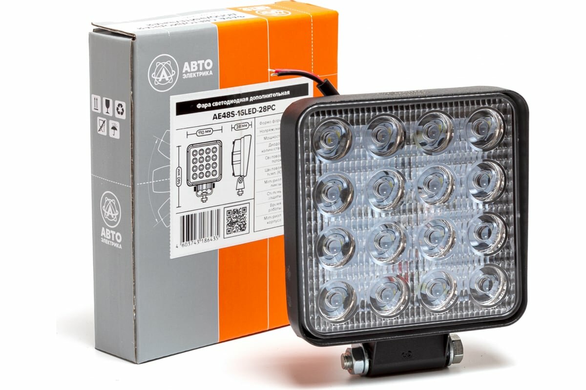 Автоэлектрика Фара рабочего света LED кадр 12/24В 09.2010 оригинальная деталь автомобиля