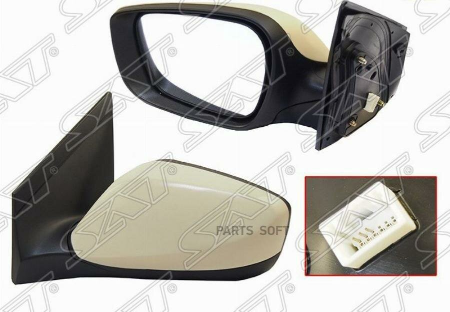 Зеркало Hyundai i30 11-17 (Слева/ Регулировка/ 3 контакта) Sat арт. ST-HN31-940-2