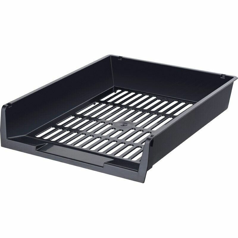 Attache Лоток для бумаг Решетчатый, черный