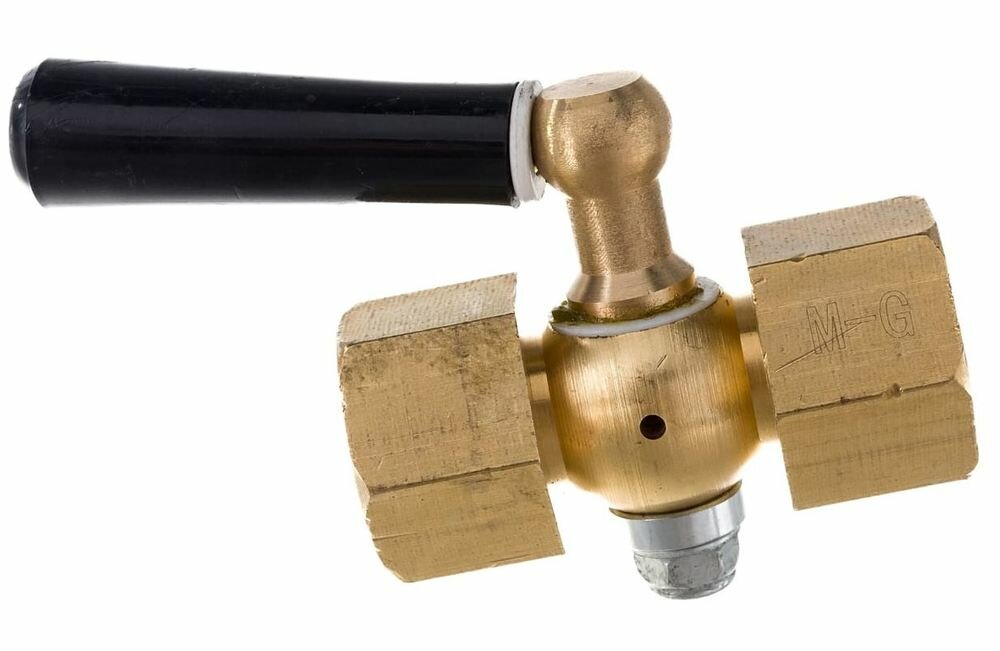 Кран трехходовой G1/2F-M20*1,5F экомера (УТ000005999), давление рабочее (условное) 6 атм