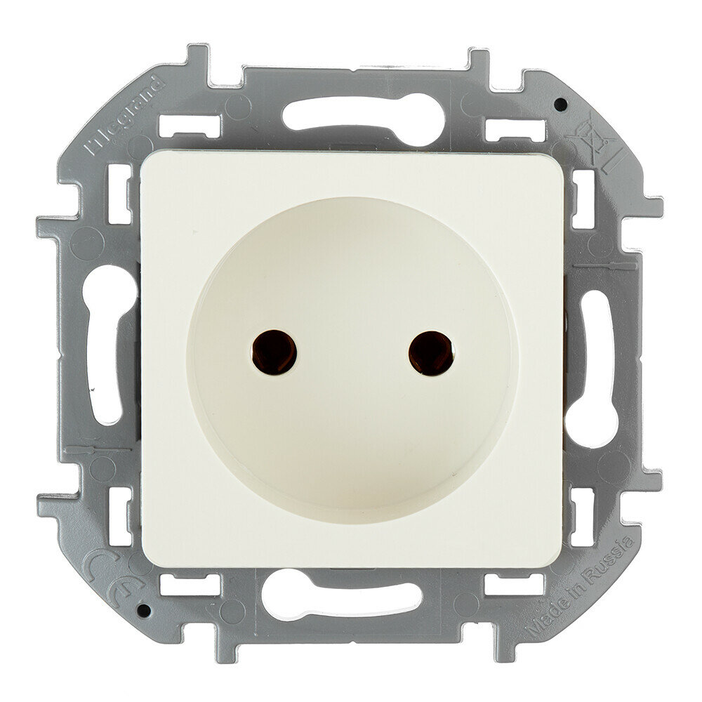 Розетка Legrand Inspiria встраиваемая слоновая кость (673711) Legrand 673711