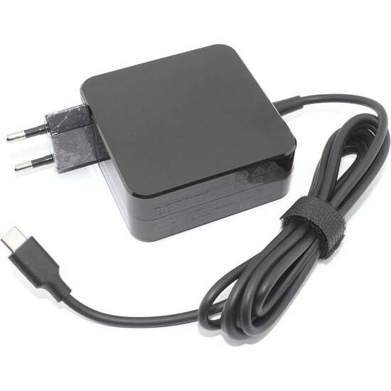 Блок питания (сетевой адаптер) VB Parts VBPARTS для ноутбуков Asus 5V, 9V, 15V 3A, 20V 4.5A (Type-C) 90W OEM