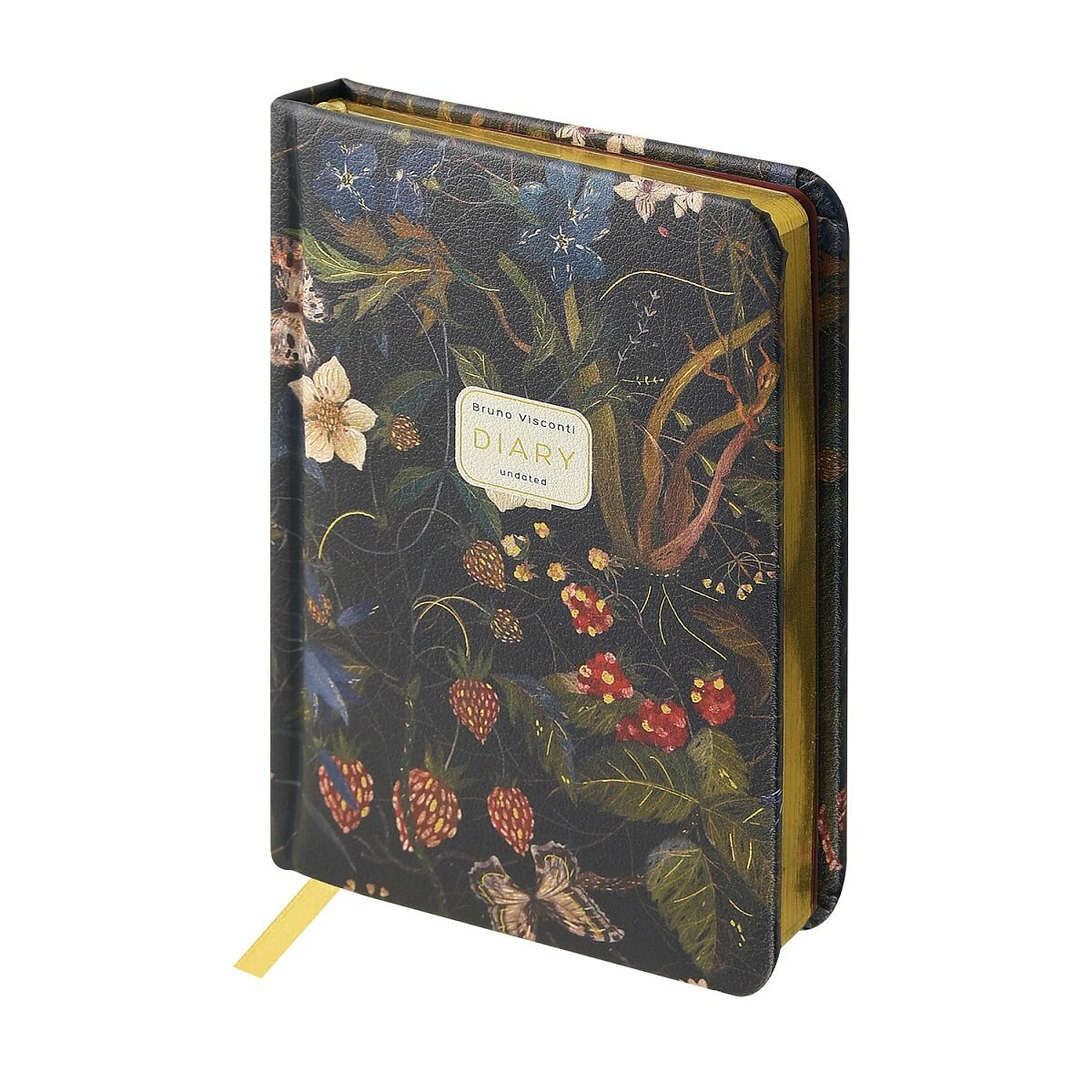 Ежедневник BrunoVisconti А6 "Лесные ягоды" недатированный 240 стр.