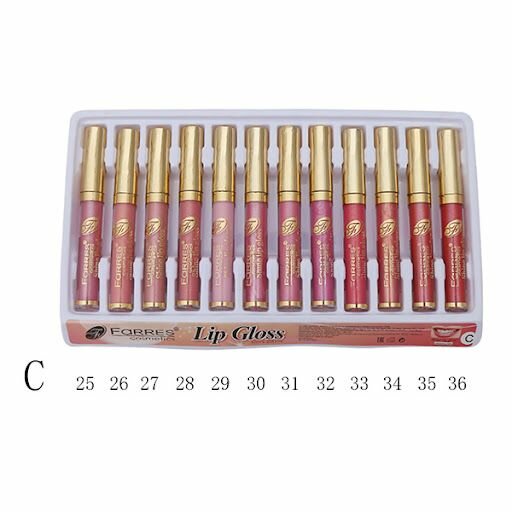 FARRES Блеск для губ мерцающий 7009 C, тон 25