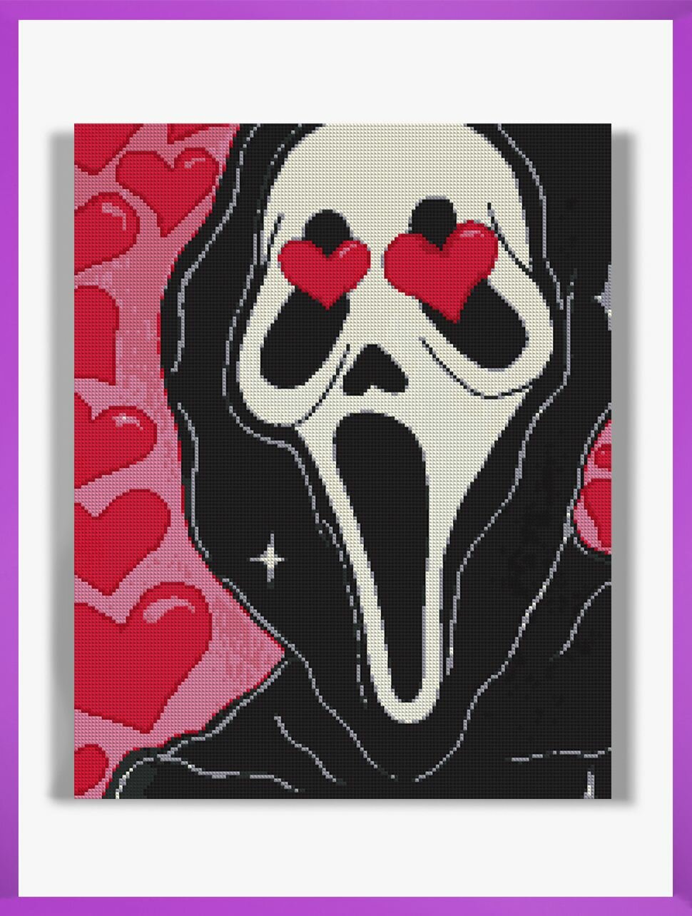 Алмазная мозаика на подрамнике - вышивка Крик 40 х 50 см