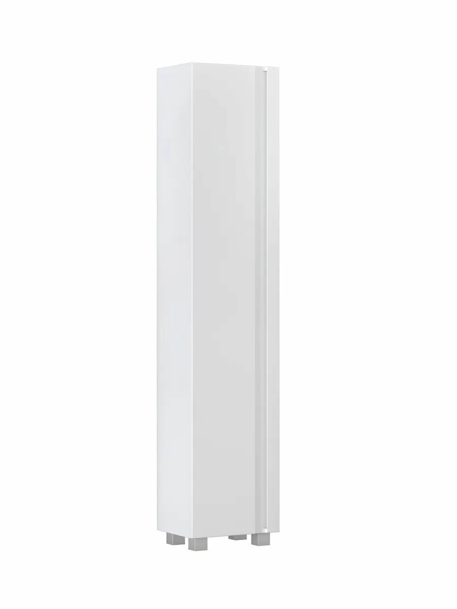 Шкаф VIGO Holly 400, 6 полок, ЛДСП, белый, 40 см x 30 см x 192 см — фото 1