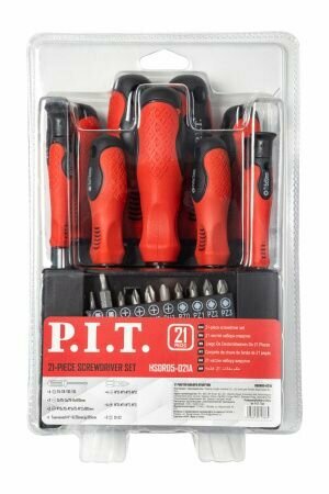 Набор отверток и бит P.I.T. (HSDR05-021A)