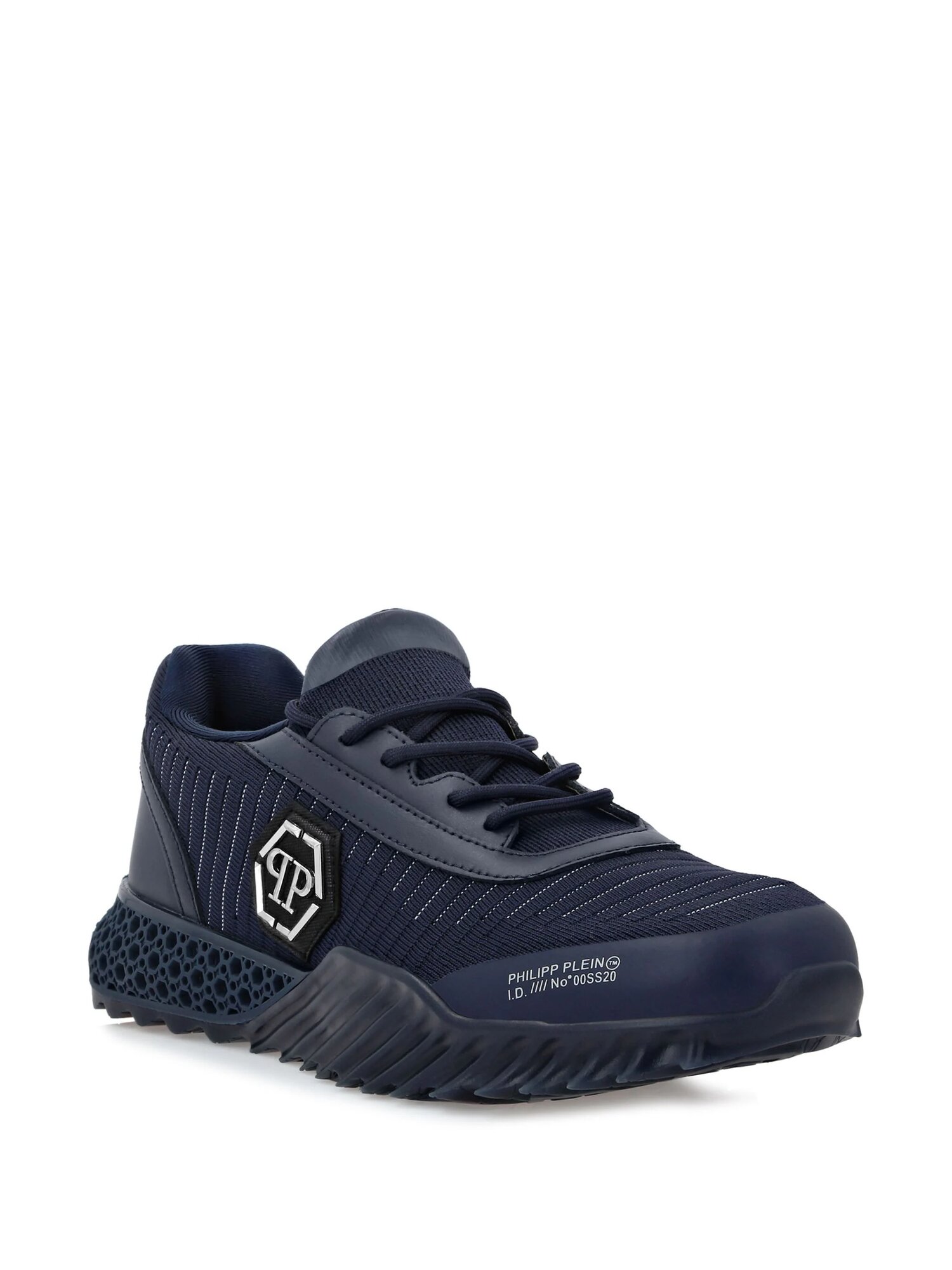 Кроссовки PHILIPP PLEIN Runner Hexagon, размер 36, blue — фото 1