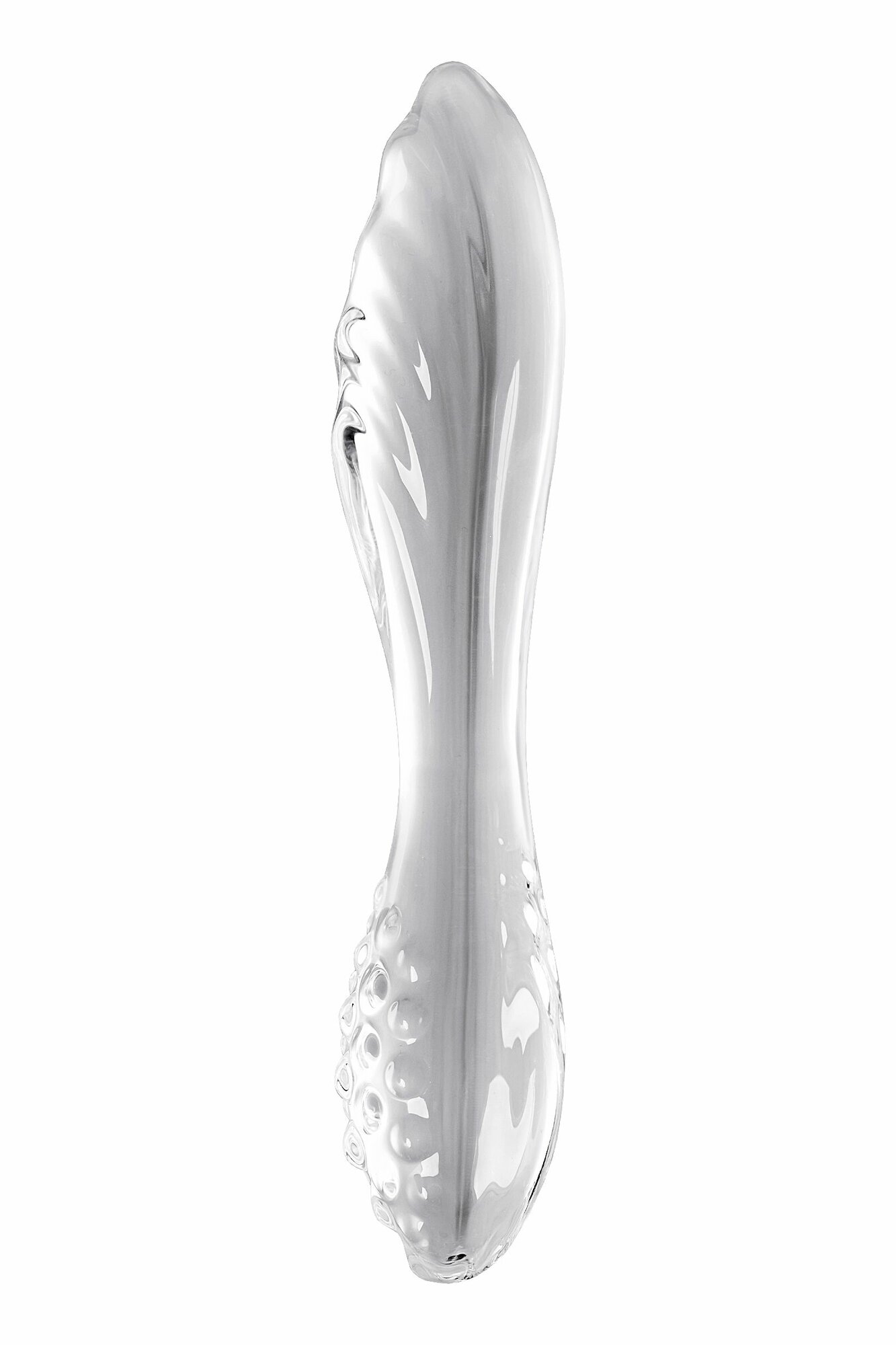Двусторонний фаллоимитатор Satisfyer Dazzling Crystal 1, стекло, прозрачный, 18,5 см Satisfyer Двусторонний фаллоимитатор Satisfyer Dazzling Crystal 1, стекло, прозрачный, 18,5 см