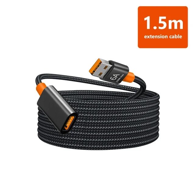 USB кабель 1.5м для зарядки и данных