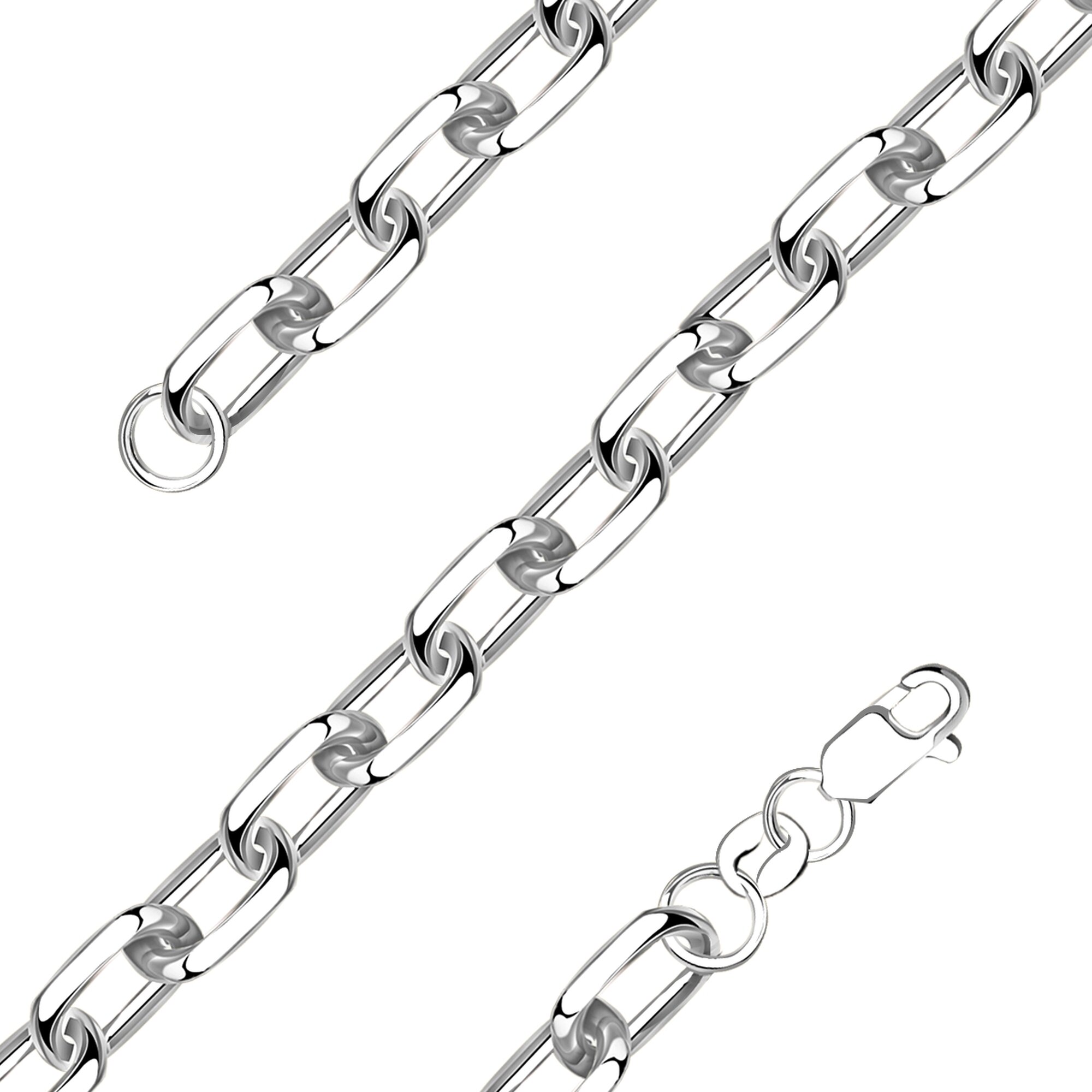 Цепь белое золото, 585 проба