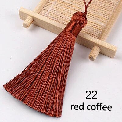 Шелковые кисточки RedCoffee, 8 см, 2 шт.