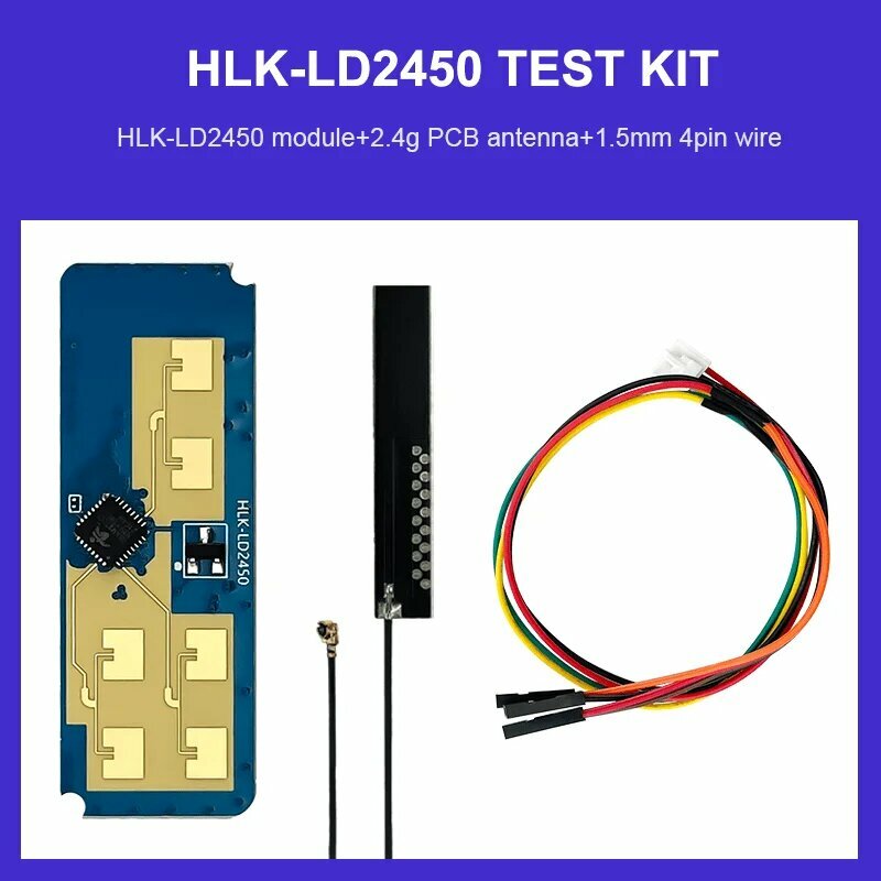 Bibikoo HLK-LD2450 Модуль датчика движения LD2450 Test KIT, 1pcs