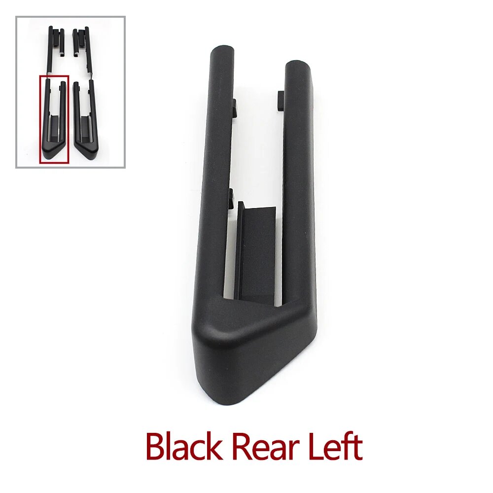 Внутренняя накладка на левое и правое сиденье для BMW X5 X6 E70 E71 E72 2007-2014 Black Rear Left