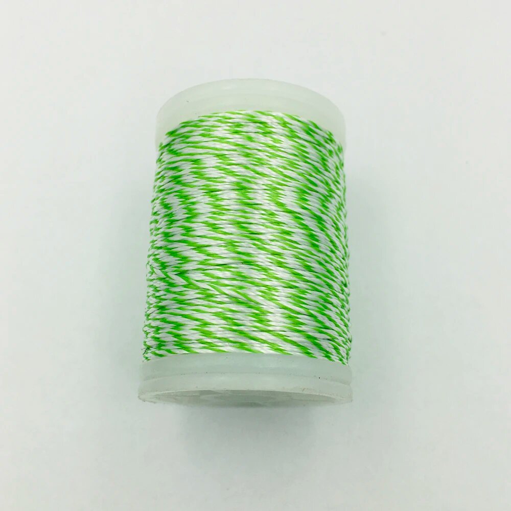 Сервировочная нить для лука 120 м, черный Зеленый, White green