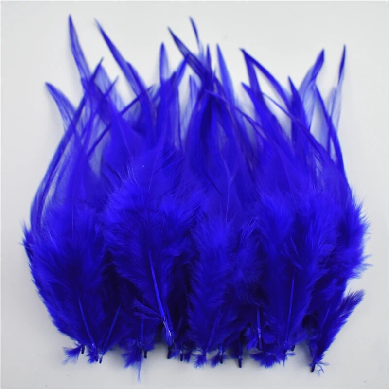 Синие перья фазана Royal blue 2, 20 шт.